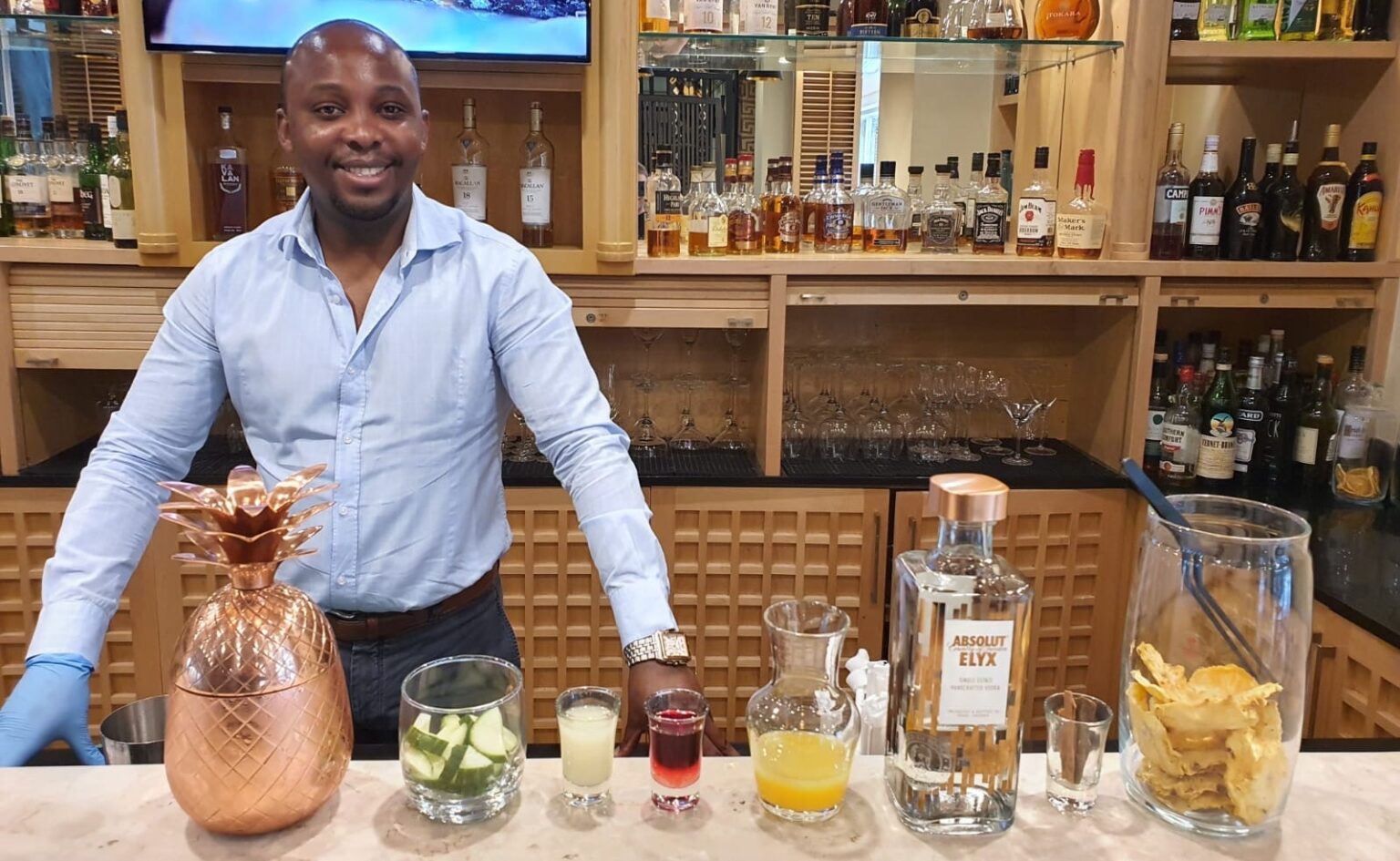 Evergreen Cocktail Recipe | Saxon Hotel